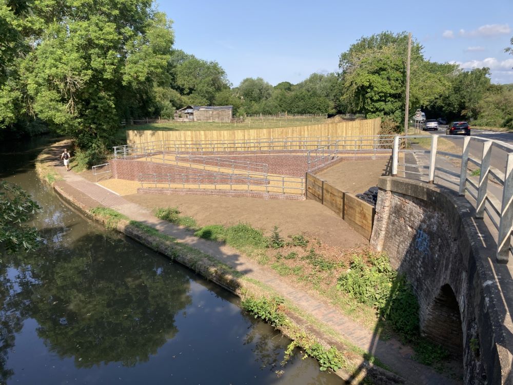 New mobility ramp opens along the canal at Radford Semele - The ...